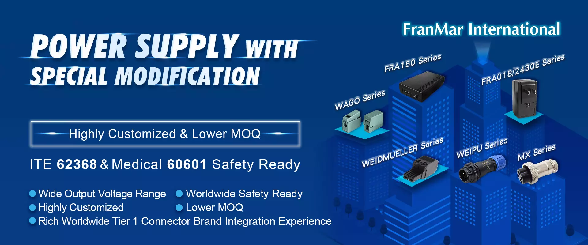 Interchangeable Adapter, Power Adapter - FranMar International Inc.