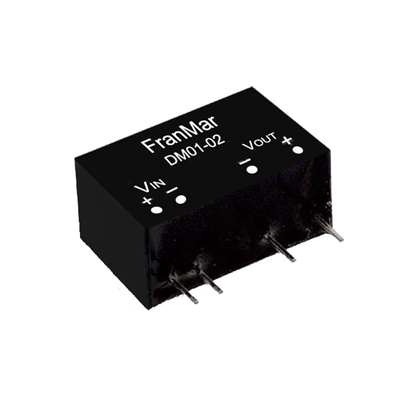 DM01-74G: 1W 규제 의료 등급 DC-DC 컨버터 - FranMar International Inc.