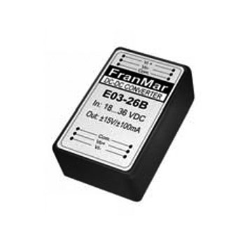 E03-26 (B/M/M1/P3/T/S/E) - 3ワットDC - Pi入力フィルター付きDCコンバータ - FranMar ...